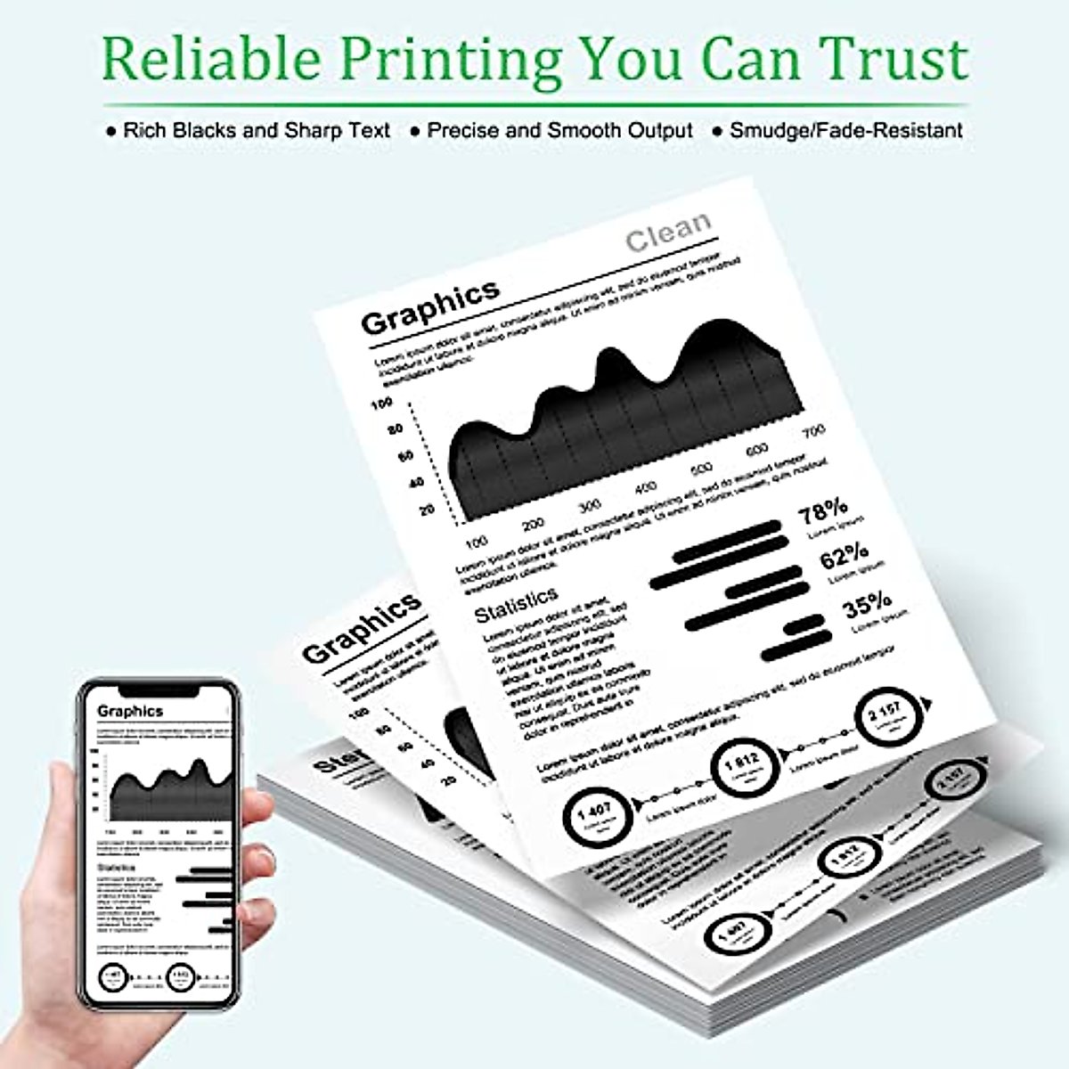 greencycle 2 Pack ML-D1630A Toner Cartridge High Yield Compatible for Samsung ML1630 ML-1630 ML-1630W SCX-4500 SCX-4500W Series Printer