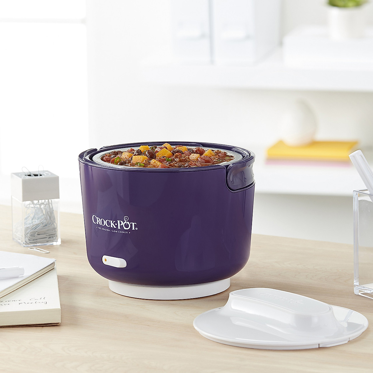 Crock-Pot24-Ounce Lunch CrockFood Warmer, Deluxe Edition, Purple