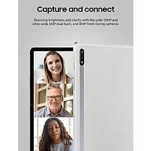 Samsung Galaxy Tab S7 11 inches2560x1600 Wi-Fi 256 GB Mystic Silver SM-T870NZSEXAR (Renewed)