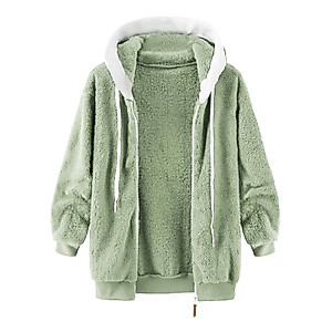ADJHDFH Hoodies For Teen Girls Aesthetic Zip Sweatshirt Women Blue Hoodie Hoodies Pullover Fall Shirts For Women Trendy prime pantry clearance items today only womens clothes under $1,Green-4,M
