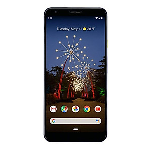 Google Pixel 3a XL Factory Unlocked Sim Free (ATT, Verizon, Sprint and Tmobile) - US Warranty (Purple, 64GB) (Renewed)