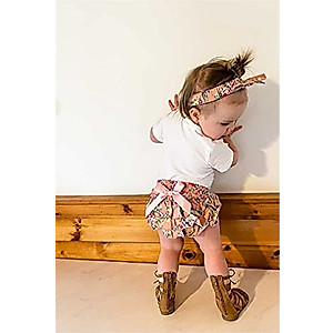 Newborn Baby Girl Romper Jumpsuit Bodysuit +Pants Shorts+Headband Outfit Set