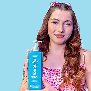 320Pure Moisture Rich Shampoo for Fine Hair 16oz, Repairing, Lightweight & Volumizing Formula, Best Cleaner for Dry, Thin, or Fine Hair, Pure & Natural, Hydrating Shampoo for Women