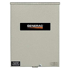 Generac RXSC200A3 200-Amp Smart Transfer Switch for Standby Generators - Steel NEMA/UL Type 3R Enclosure - Efficient Power Management for Your Home