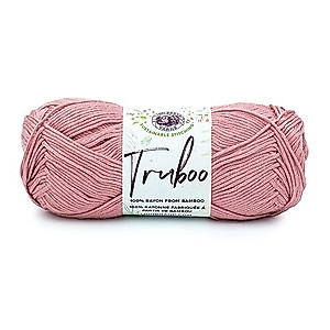 Lion Brand Yarn - Truboo - 6 Pack Assortment with Needle Gauge (Springtime)