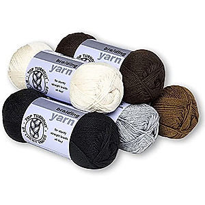 Braiding Yarn - Lucky Braids (Liver Chestnut)