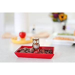 Nora Fleming pinstripes dainty dishes - brights MEL09