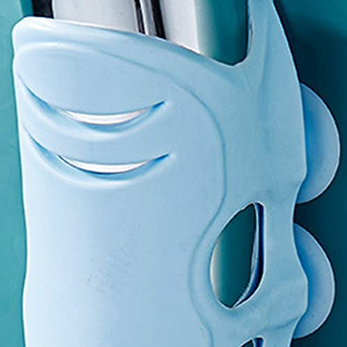 JENPECH Shower Head Holder Suction, Vacuum Suction Cup Shower Holder Punch-Free Anti-Slip Silicone Bathroom Accessories for Home Pink