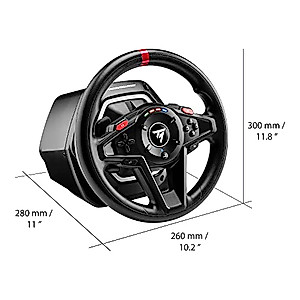 ThrustMaster T128, Force Feedback Racing Wheel with Magnetic Pedals, PlayStation 5, PlayStation 4, PC