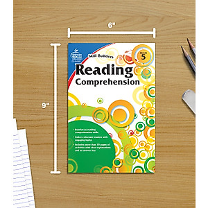 Carson Dellosa | Skill Builders Reading Comprehension Workbook | 5th Grade, 80pgs