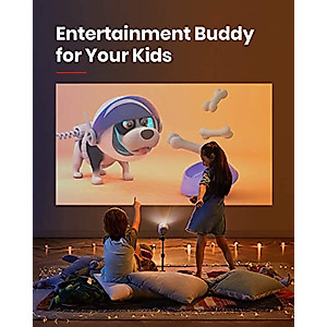 Anker Nebula Astro Mini Portable Projector, Kids Pocket Cinema, Mini Projector, Parental Controls, Customizable UI, Android 7.1, 2.5-Hour Battery Life, Eye Guard Tech, Portable Design Pocket Projector