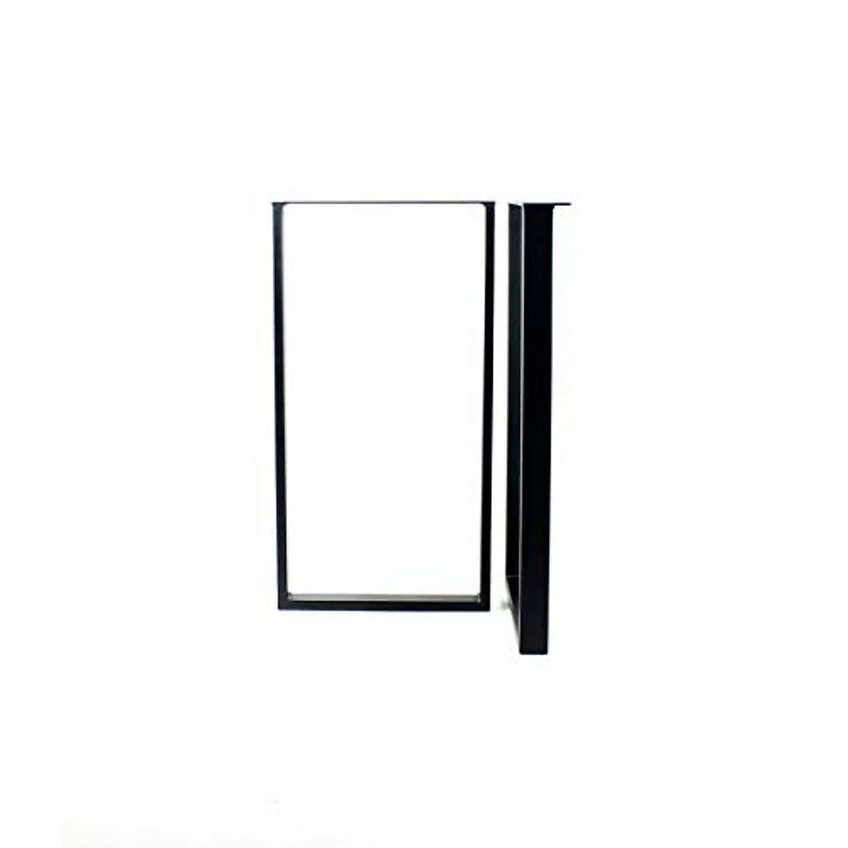 Powdercoated Tube Steel Bar Legs Set of Two-Choose Your Height and Width