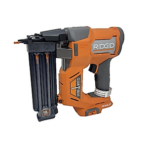 RIDGID R09891B 18V Brushless Cordless 18-Gauge 2-1/8 in. Brad Nailer (Tool Only) with CLEAN (Renewed)