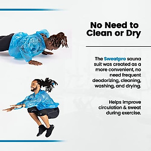 SweatPro 6pack Single use Disposable Sauna Shirt