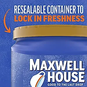 Maxwell House Gourmet Roast Medium Roast Ground Coffee (25.6 oz Canister)