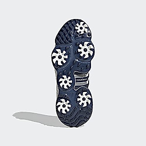 adidas Men's Tour360 22 Golf Shoes, Footwear White/Collegiate Navy/Silver Metallic, 8