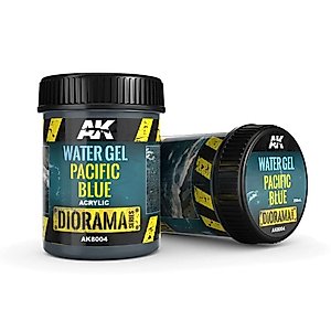 AKI Diorama Effects - Pacific Blue Water Gel 250ml