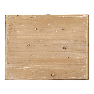 Brown Natural Solid Wood End Table with Drawer, Industrial Nightstand Sofa Side Table with 2 Tier Rattan Shelf, Fit for Bedroom, Living Room