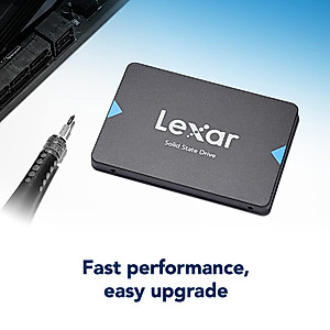 Lexar 960GB NQ100 SSD 2.5” SATA III Internal Solid State Drive, Up to 550MB/s Read, Gray (LNQ100X960G-RNNNU)