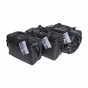 AO Coolers Carbon Series Soft Cooler (3 Pack), Small, Silver