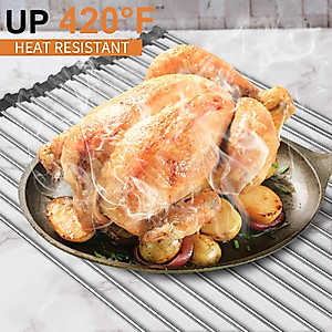 Techsea roll-up-Dish Drying Rack,Multipurpose Heat Resistant Over-The-Sink Dish Drying Rack, Stainless Steel Kitchen Sink Drying Rack