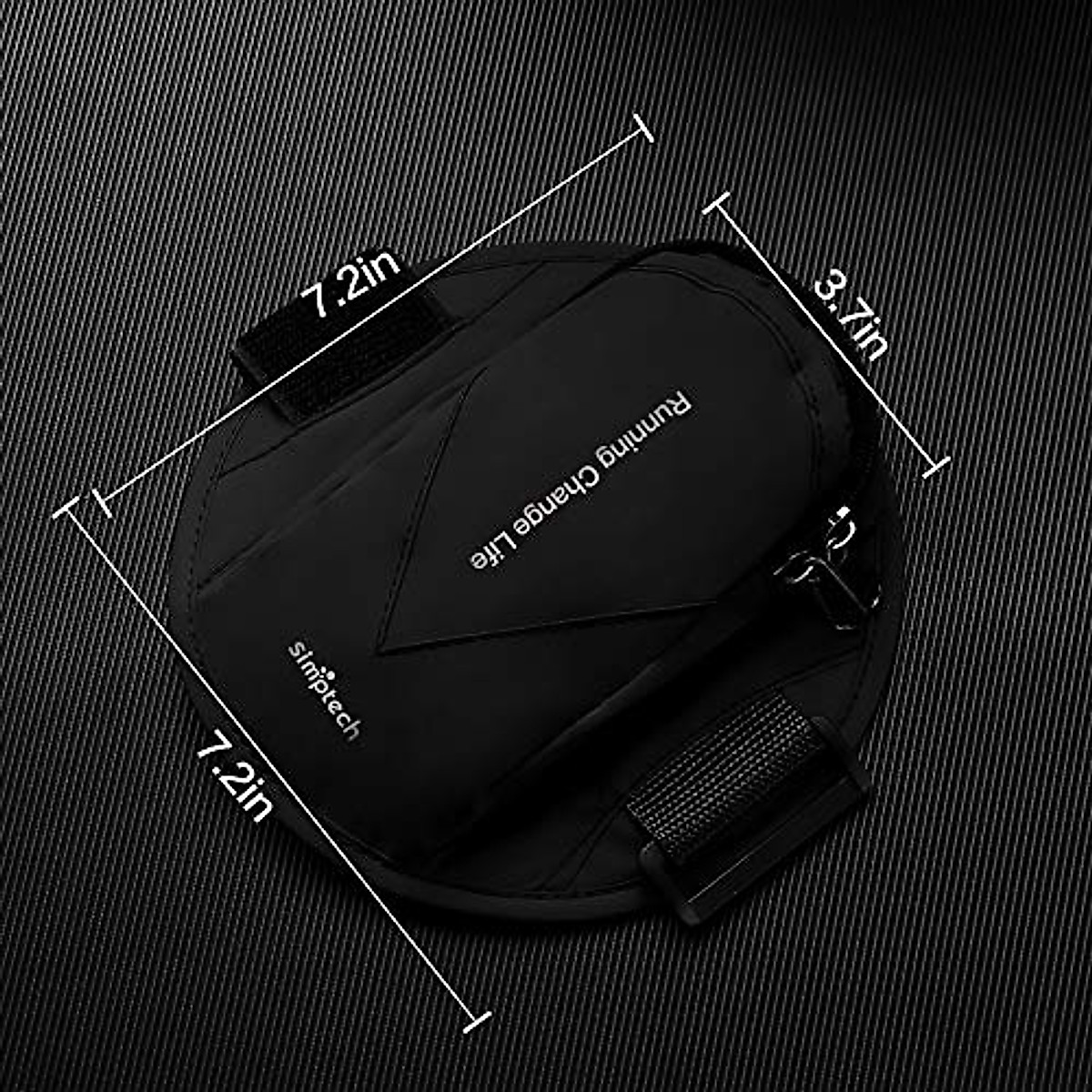 Simptech Running Phone Armband, Sweatproof Workout Phone Holder Fits iPhone 14/13/Pro Max/Plus/Mini/12/11/SE/XR