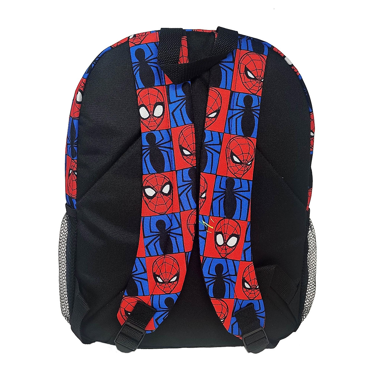Marvel Spider-Man 16" Backpack Cargo Bag All Over Print Side Mesh Pockets