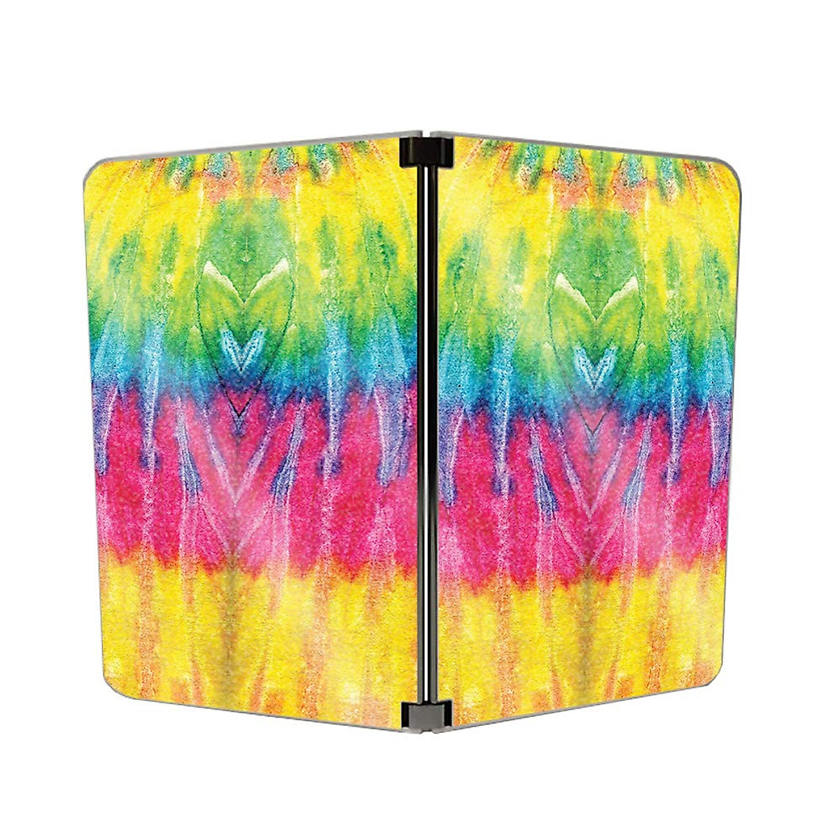 MightySkins Glossy Glitter Skin for Microsoft Surface Duo - Tie Dye 2 | Protective, Durable High-Gloss Glitter Finish | Easy to Apply, Remove, and Change Styles | Made in The USA