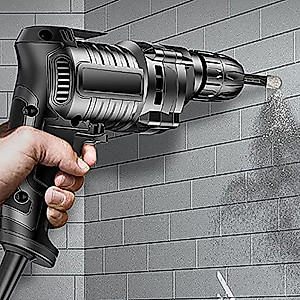 DKIBBITH 1/4" Dry Diamond Drill Bits Set 5 PCs 6mm for Granite Ceramic Marble Tile Stone Glass Hard Materials (not for Wood), Round Shank with Storage Case