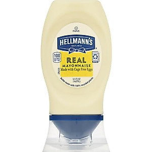 Hellmann's Mayonnaise Real Mayonnaise For a Creamy Sandwich Spread or Condiment Squeeze Bottle Sandwich Spread 5.5 oz