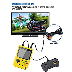 Fadist Handheld Game Console, Portable Retro Game Console, Built in 500 Classic Games,IdeIdeal Gift for Kids, Friend