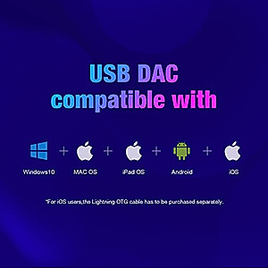 HIDIZS DH80S Portable Balanced DAC & AMP, Supports MQA Audio Technology, DSD64/128 Portable Audio Decoding Amplifier, 4.4mm/3.5mm Port Output for Windows 10/Mac OS/iPad OS/Android/iOS System (Black)