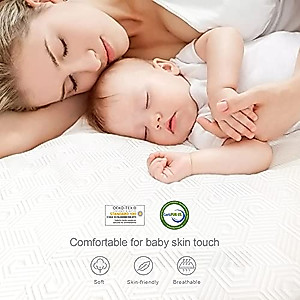 LINCELLI 3 Inch Memory Foam Mattress Topper Queen | Select High Density Supportive Memory Foam Pad | Firm Mattress Topper