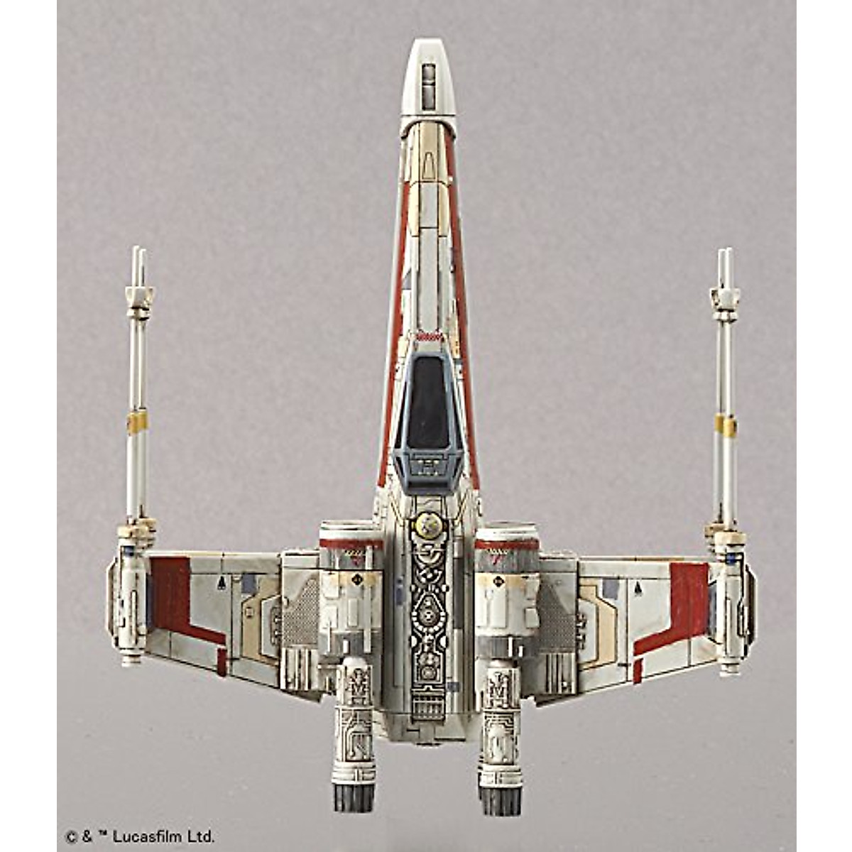 Bandai Hobby Star Wars 1/72 X-Wing Red Squadron (Special Set), Multicolor
