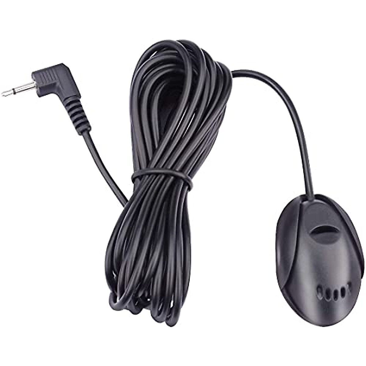 ZVFOTN Mic 2.5mm External Microphone Assembly for Car Vehicle Head Unit Bluetooth Enabled Audio Stereo Radio Receiver GPS DVD with 3m Cable Plug and Play
