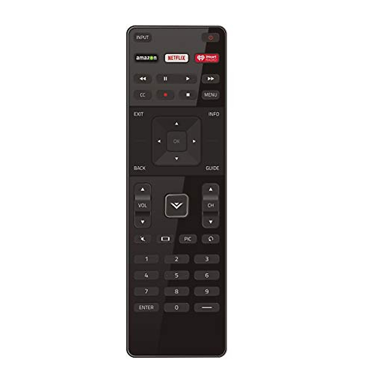 VIZIO XRT122 M-SERIES M321i-A2 M401i-A3 M471i-A2 TV REMOTE CONTROL substitute