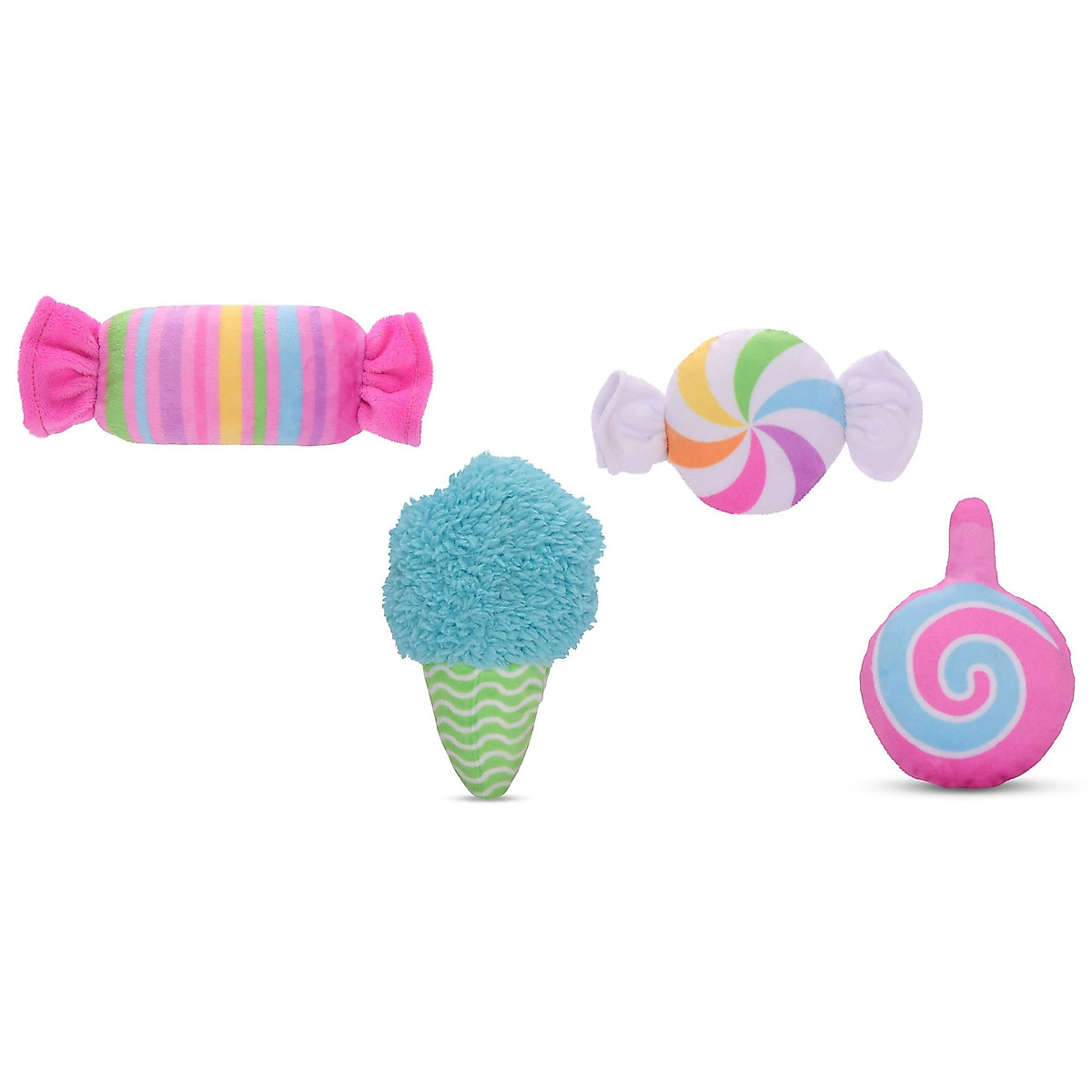 iscream Sweet Surprise Claw Machine Fleece 5-Piece Play Pillow Set with Embroidered Accents