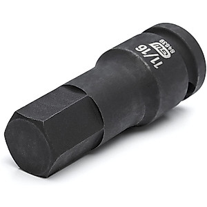 GEARWRENCH 65 Piece 1/2" Drive Standard & Deep SAE/MM Impact Socket Set - 89095