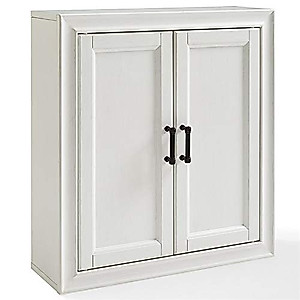 Pemberly Row Medicine Cabinet in Vintage White