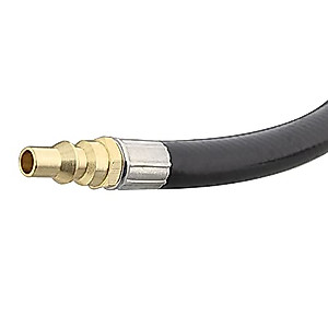 Dumble Low Pressure Regulator Hose, 20ft Rubber - Low Pressure Propane Regulator Hose for LP Gas Low PSI Regulator Hose