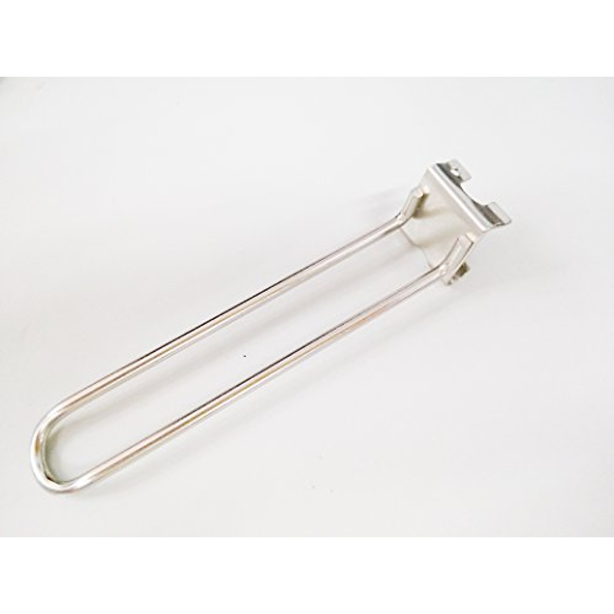 FixtureDisplays® 6" Gridwall Wire Hook Double Euro Safety Hook Zinc Plated Pack of 10 Hooks 11583