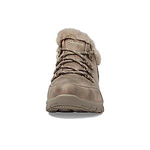 Skechers Women's Easy Going-Fall Adventures-Hands Free Slip-Ins Ankle Boot, Taupe, 9