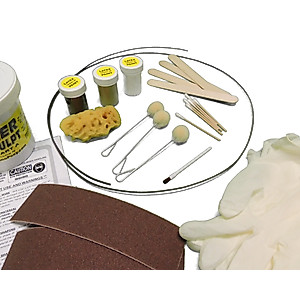 Pro Size Antler Art Crafting Epoxy Kit - Repair Horns Antlers Skulls Teeth Claws - 3 lb. Jumbo KIT -Great for Antler Lighting, Furniture, Collectibles, Antler Christmas Tree, Wreaths and More!