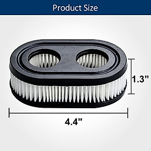 798452 334404 Lawn Mower Air filter Replacement filter,593260 air filter, suitable for 4247 5432 5432k 09P00 09P702 550E 500EX 550EX 625 575EX lawn mower series engine (8)
