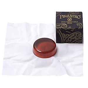 Pirastro Eva-3173 Violin Rosin Evah Pirazzi Gold, Handcrafted Quality for Professional and Student Violin Players, Premium Rosin Made with Natural Resin for Musicians