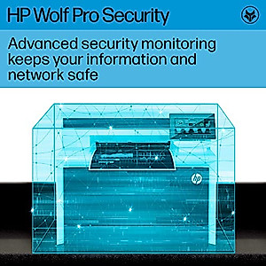 HP Color LaserJet Pro MFP 4301fdw Wireless Printer, Print, scan, copy, fax, Fast speeds, Easy setup, Mobile printing, Advanced security, Best-for-small teams, white, 16.6 x 17.1 x 15.1 in