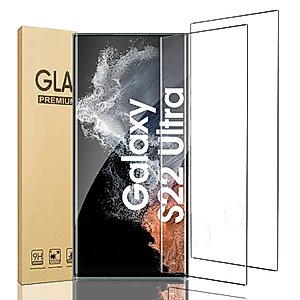 Cbus Wireless [2-Pack] Glass Screen Protector for Samsung Galaxy S22 Ultra