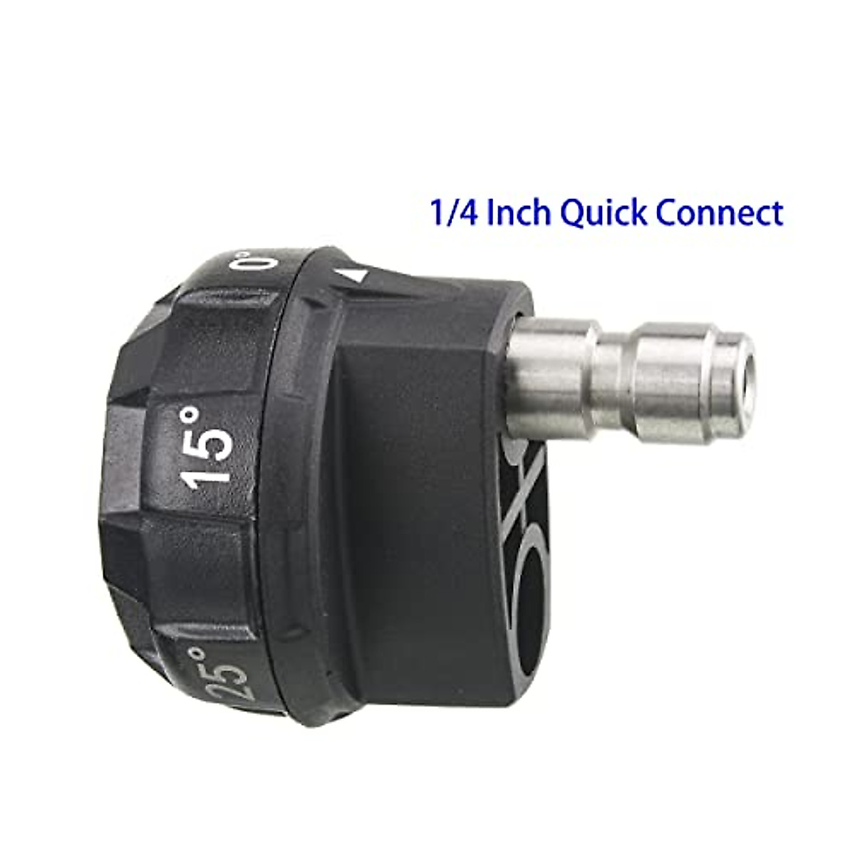 JOEJET Pressure Washer Nozzle Tips, 6-in-1 Quick Changeover, Adjustable Pressure Washer Nozzle with 1/4 Inch Quick Connect, 4000 PSI