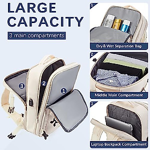 BOSTANTEN Crossbody Bags for Women ＆ Travel Backpack for Women- Flight Approved Carry On Backpack