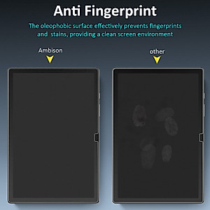 Ambison [2-Pack Matte Glass Screen Protector Compatible with Samsung Galaxy Tab A8 (10.5 inch 2022 Released), Anti-Glare & Fingerprints/Tempered Glass/Bubble Free, Tablet A8 Model-SM-X200/X205/X207